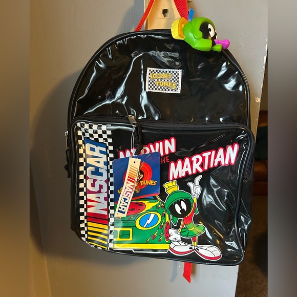 Nascar | Bags | Looney Tunes Nascar Marvin The Martian Backpack | Poshmark